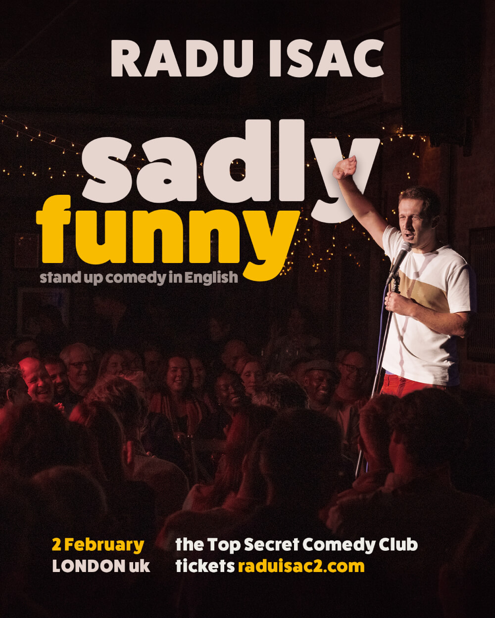 The Official Website of Stand-Up Comedian Radu Isac